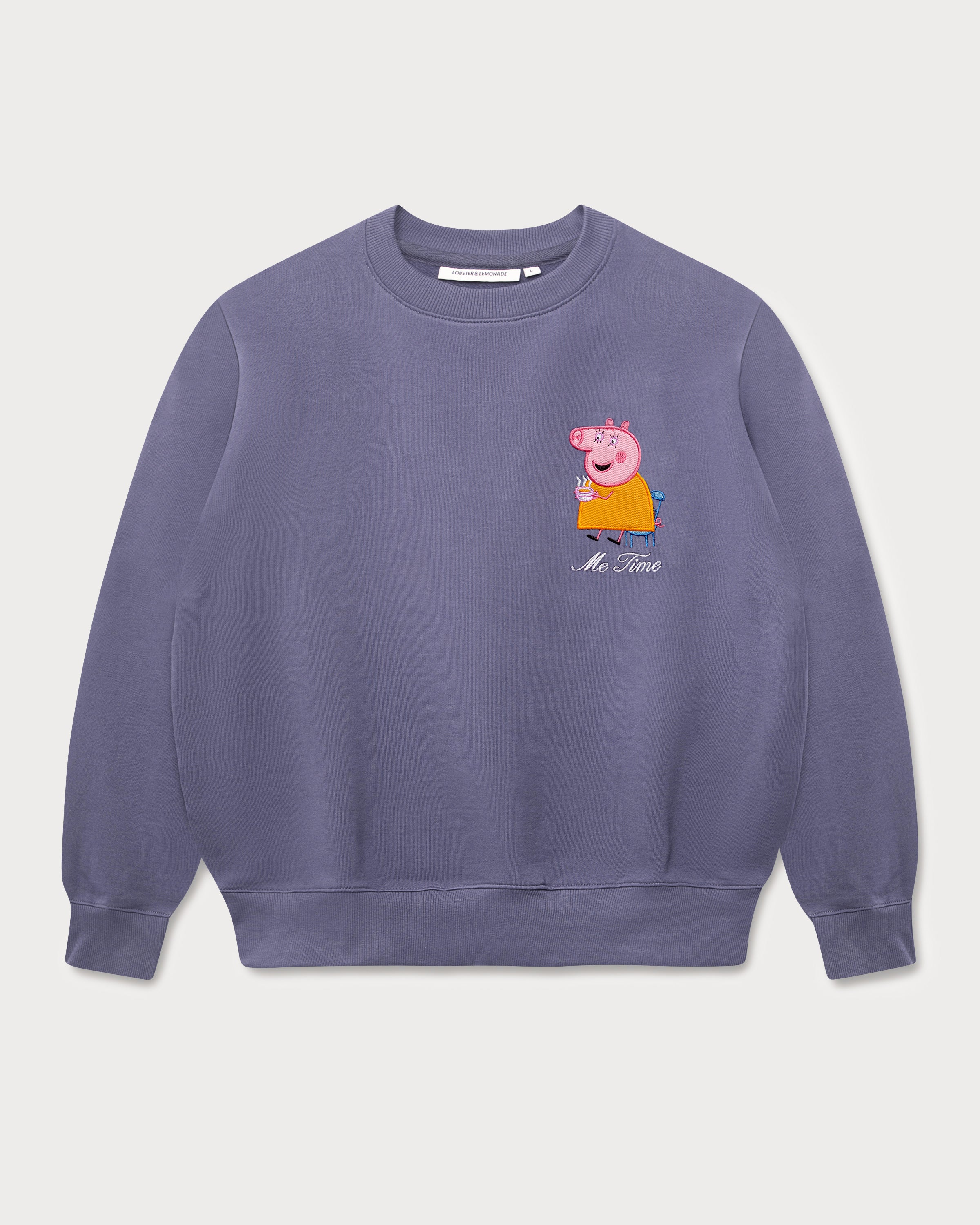 Mummy Pig Me Time Sweater | Unisex Sweatshirt dunkelblau aus 100% ...
